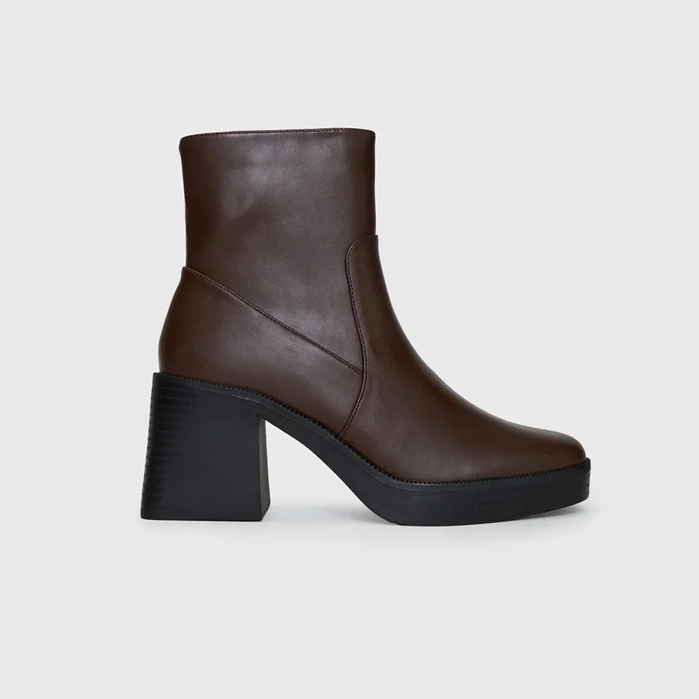 Princess Polly | Shoes | Princess Polly Halo Boots Brown | Poshmark